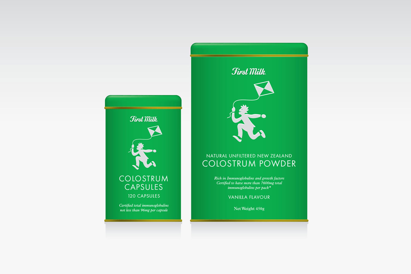 Colostrum Powder - Branding, Graphic Design Company Auckland New ...